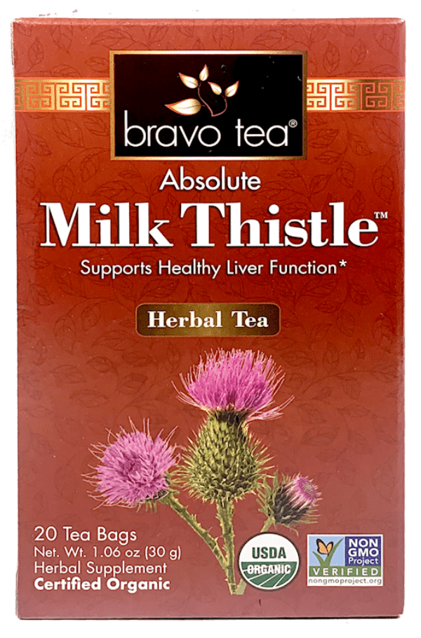 BRAVO Organic Tea Absolute Milk Thistle — European Food and Gifts