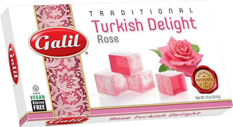 GALIL Traditional Turkish Delight Rose, Gluten Free — European Food and ...